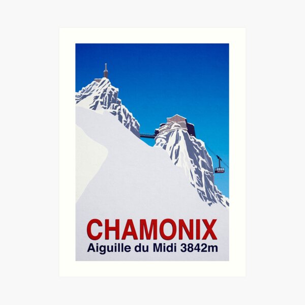 "Chamonix" Art Print for Sale by STASHY | Redbubble