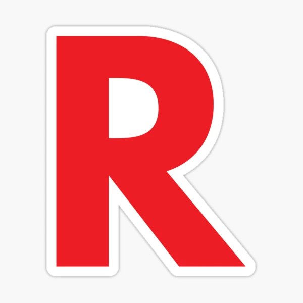 Letra Roja R