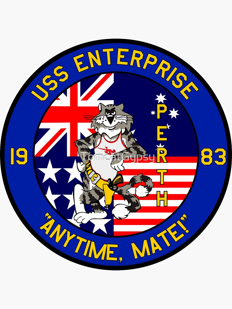 "F-14 Tomcat - USS Enterprise 1983 Anytime, Mate! - Clean Style ...