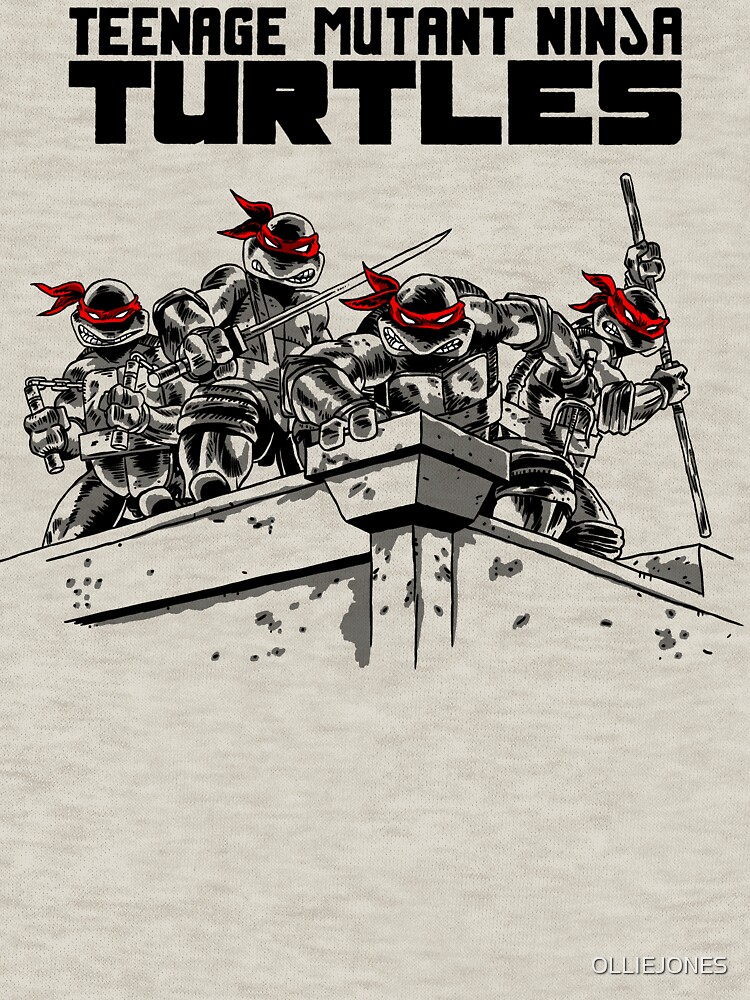 "OLD SCHOOL NINJAS" Classic T-Shirt for Sale by OLLIEJONES | Redbubble