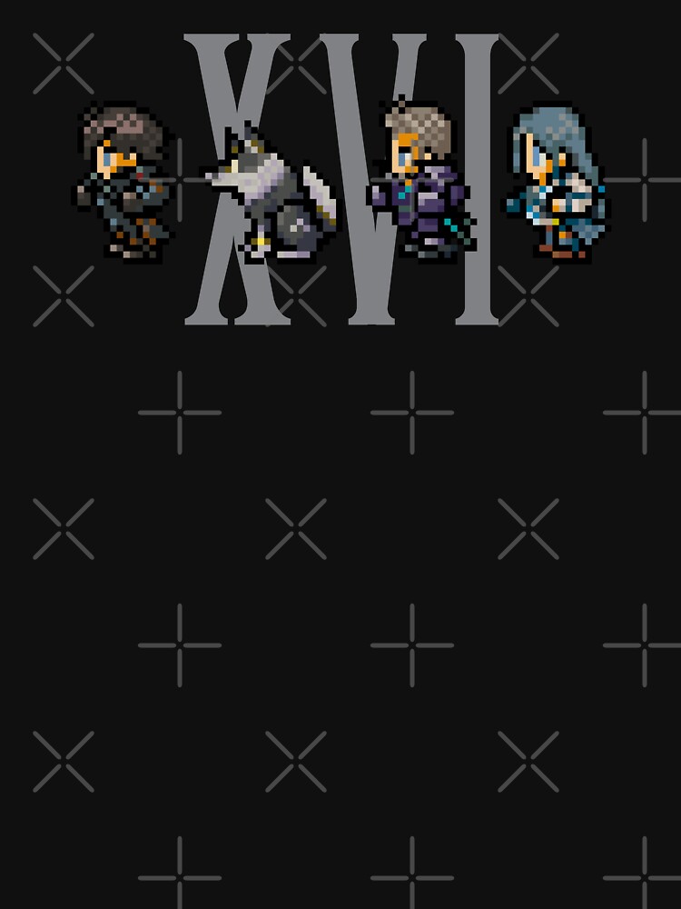 "Clive, Torgal, Cid, and Jill XVI Design | FFXVI Pixel Party Members ...