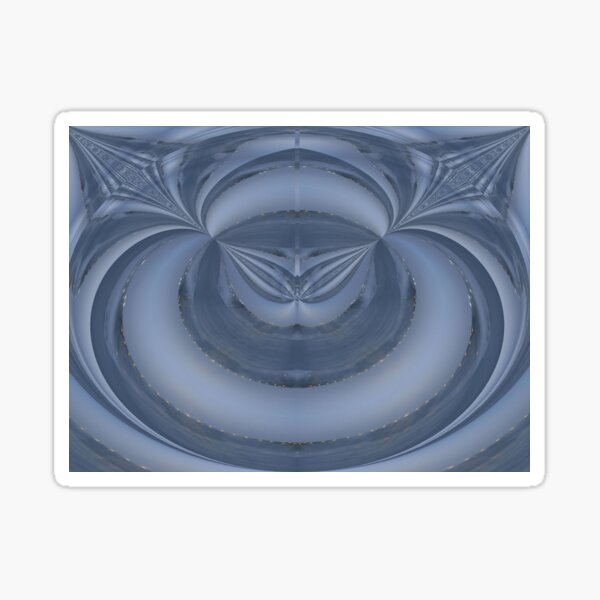 "Blue Chester Cat" Sticker for Sale by ArtOfE | Redbubble