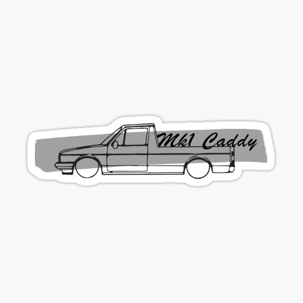 Mk1 Caddy Stickers | Redbubble