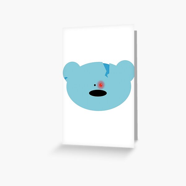 "Cute Teddy Bear Terminator" Greeting Card by chrisbears | Redbubble