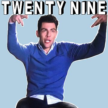 "Schmidt New Girl 29" Pin for Sale by favthingsonline | Redbubble