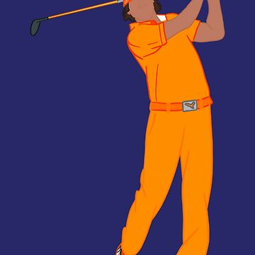 "Rickie Fowler Signature Orange " Sticker for Sale by wkilyngm16 ...