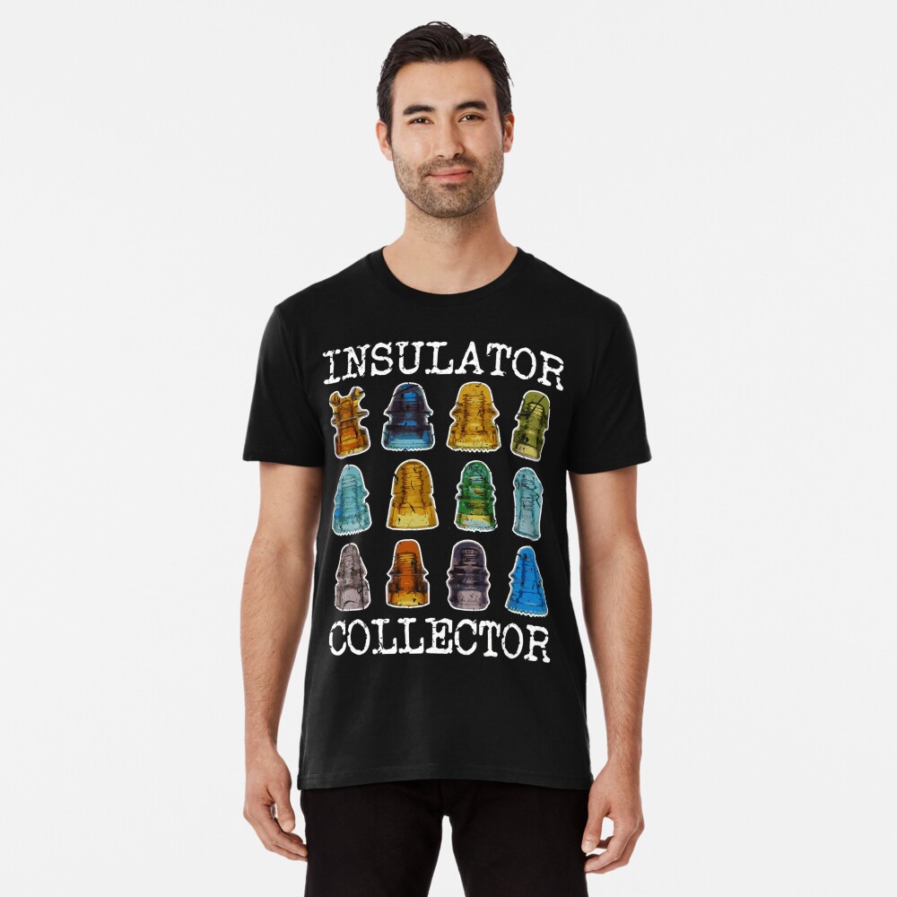 "Insulator Collector Antique Telegraph Vintage Glass " Sticker for Sale ...