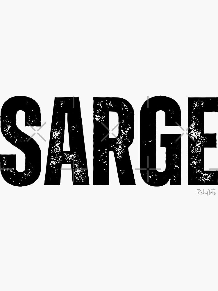 "A good girl’s guide to murder, sarge" Sticker for Sale by Roh1Art ...