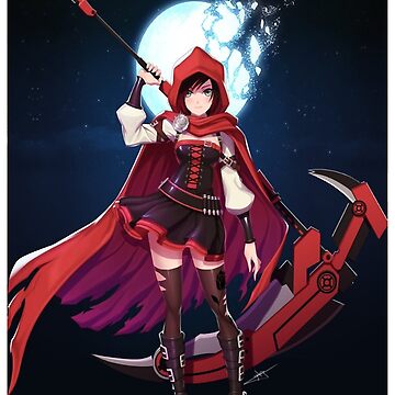 "RWBY - Ruby Rose Graphic" Poster for Sale by violett-godsey | Redbubble