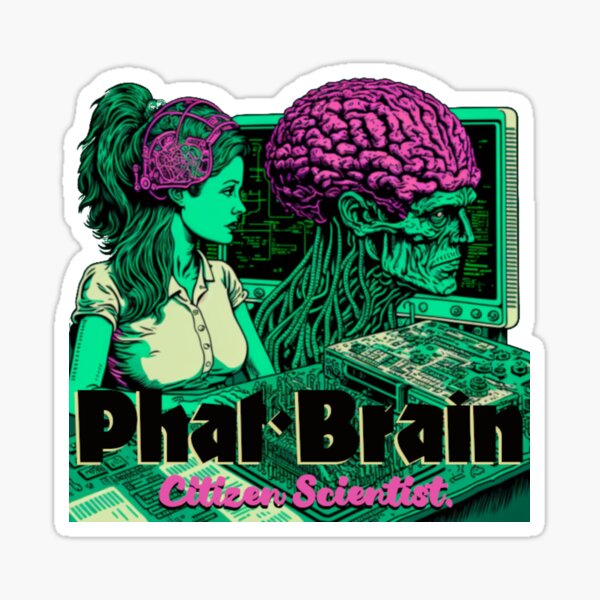 "Citizen Scientist" Sticker for Sale by trussed72 | Redbubble