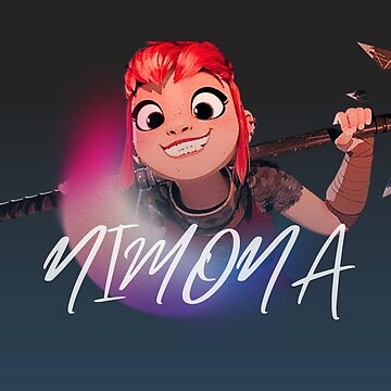 "Nimona " Sticker for Sale by Tropium-Designs | Redbubble