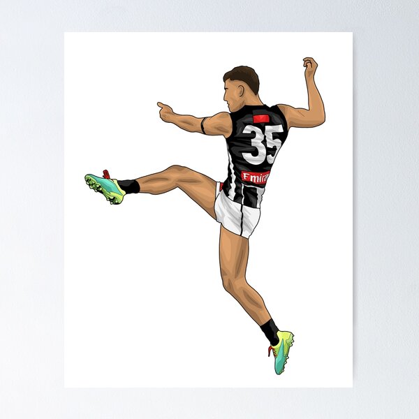 "Nick Daicos" Poster for Sale by Casey Panella | Redbubble