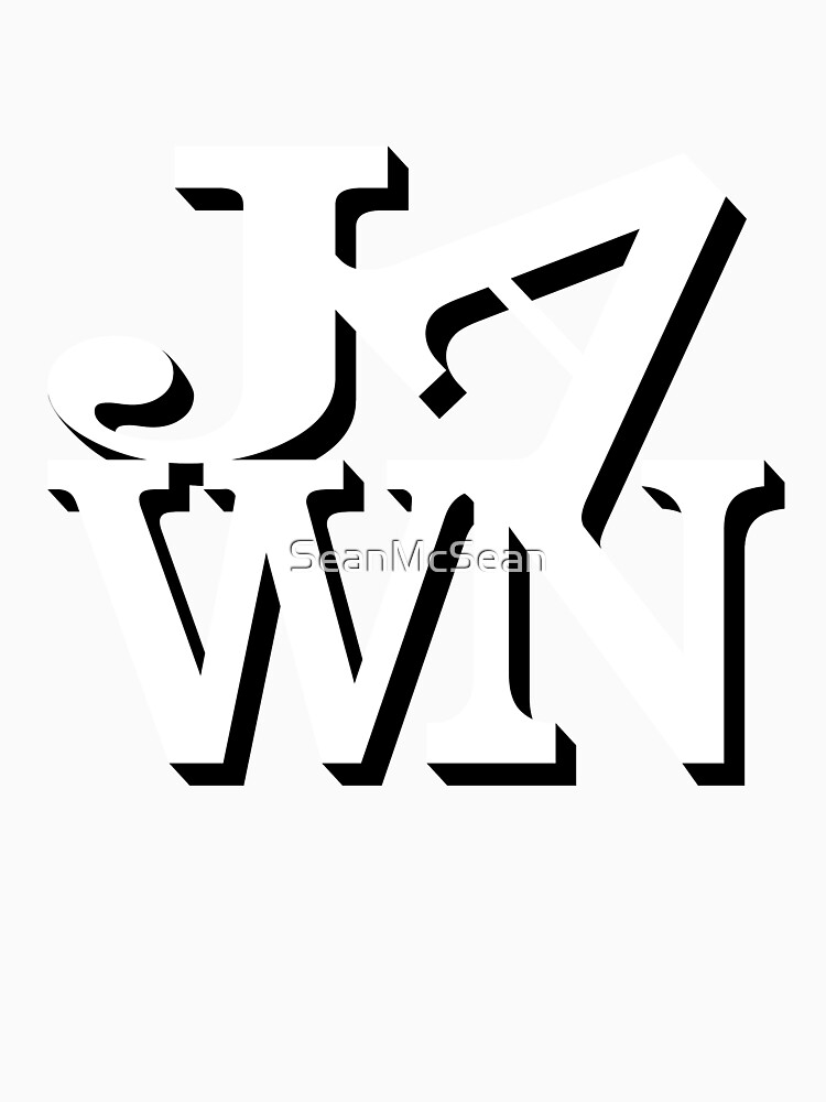 "Jawn - Black & White" T-shirt for Sale by SeanMcSean | Redbubble ...
