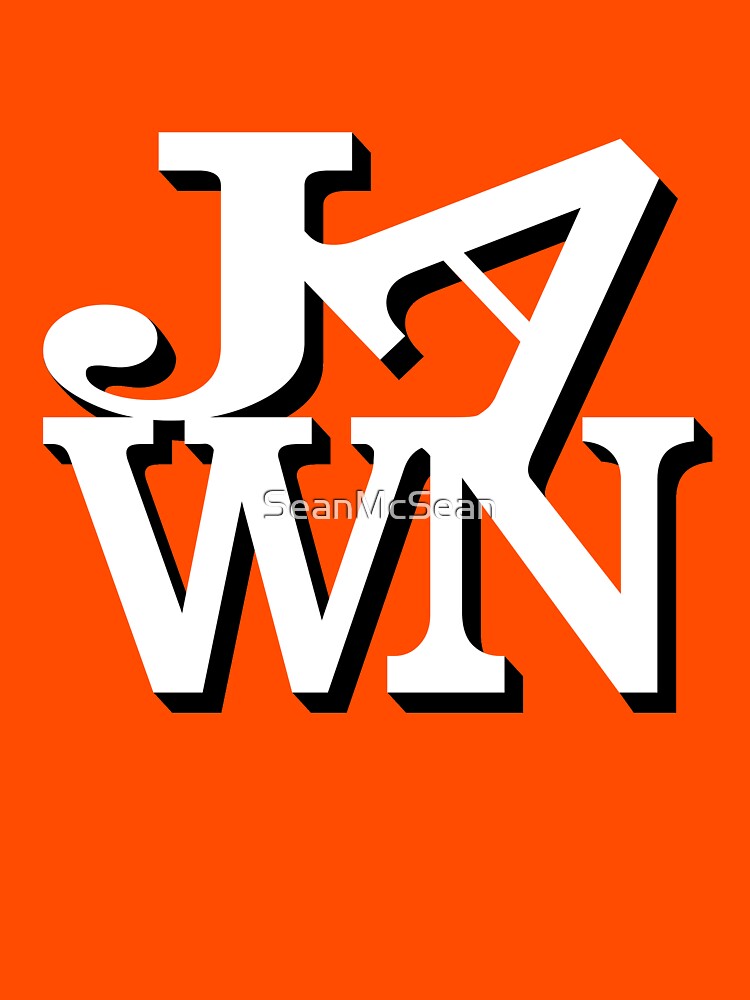 "Jawn - Black & White" T-shirt by SeanMcSean | Redbubble
