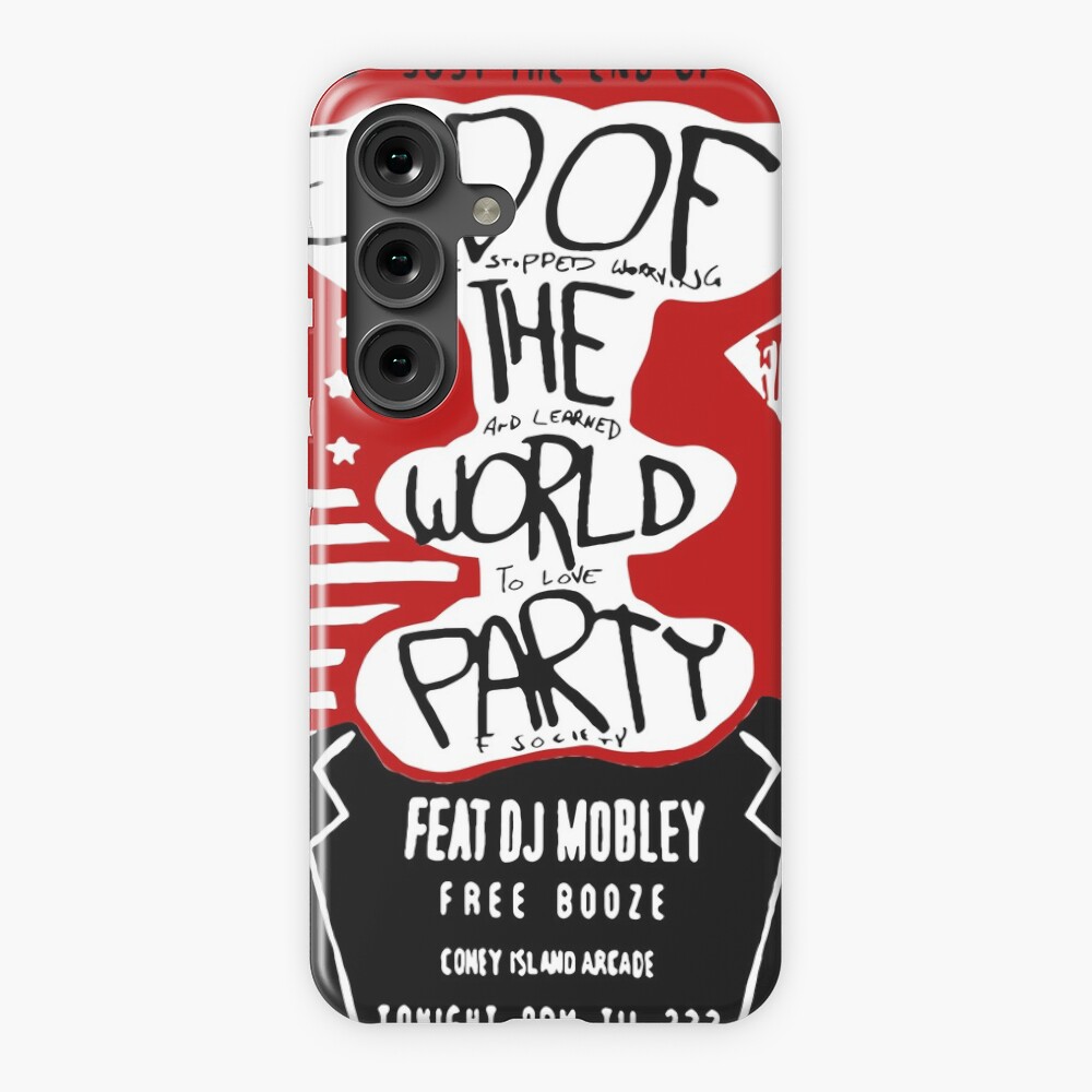 "Mr. Robot - End of the World Party Poster Artwork " Greeting Card for ...
