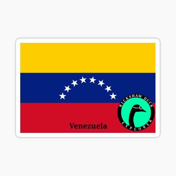 "Travel Flag" Sticker for Sale by RickshawDuck | Redbubble