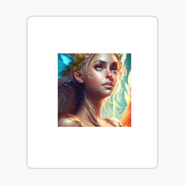 "beauty of elves" Sticker for Sale by Rebekkahsdesign | Redbubble