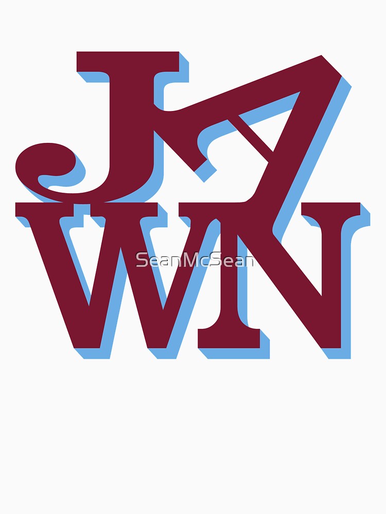 "Jawn - Maroon" T-shirt for Sale by SeanMcSean | Redbubble | jawn t ...