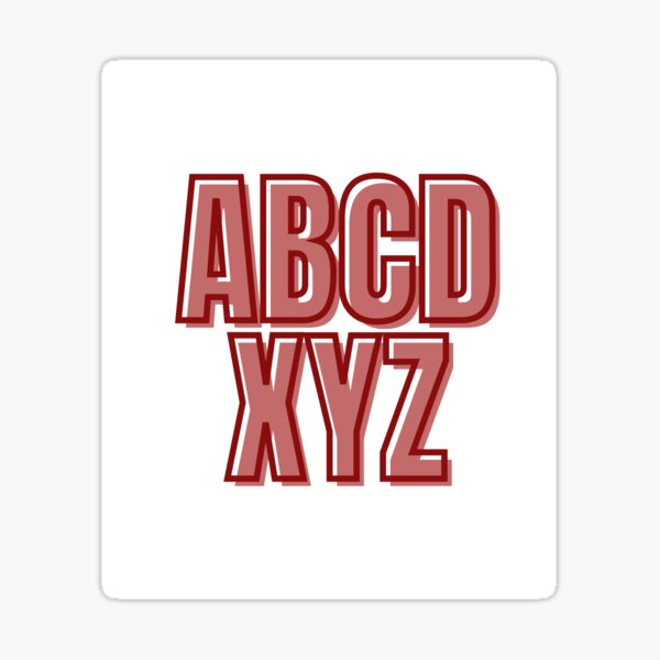 "Alpha" Sticker for Sale by Outercircle | Redbubble