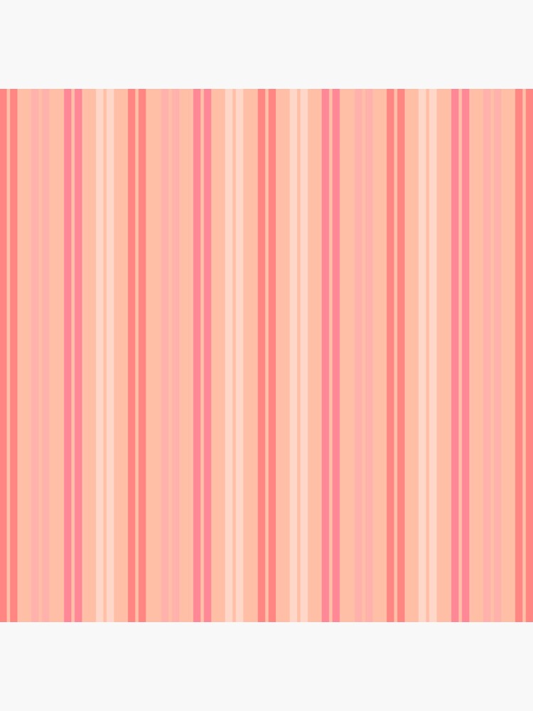 "Classic Double Stripe Pattern in Blush Pink Pastel Tones" Sticker for ...