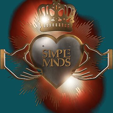 "SIMPLE MINDS BAND" Sticker for Sale by MuirSkylee | Redbubble