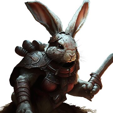 "Doom Bunny" Sticker for Sale by Bunnybarbell | Redbubble