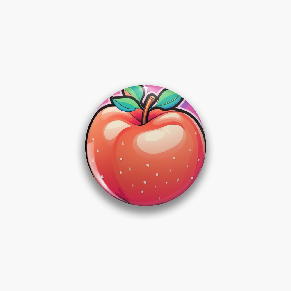 "Pink Lady Apple Vector Art" Sticker for Sale by Bashabill | Redbubble