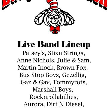 "Bauple Nut Bash 2023 Band Lineup" Sticker for Sale by Bauple ...