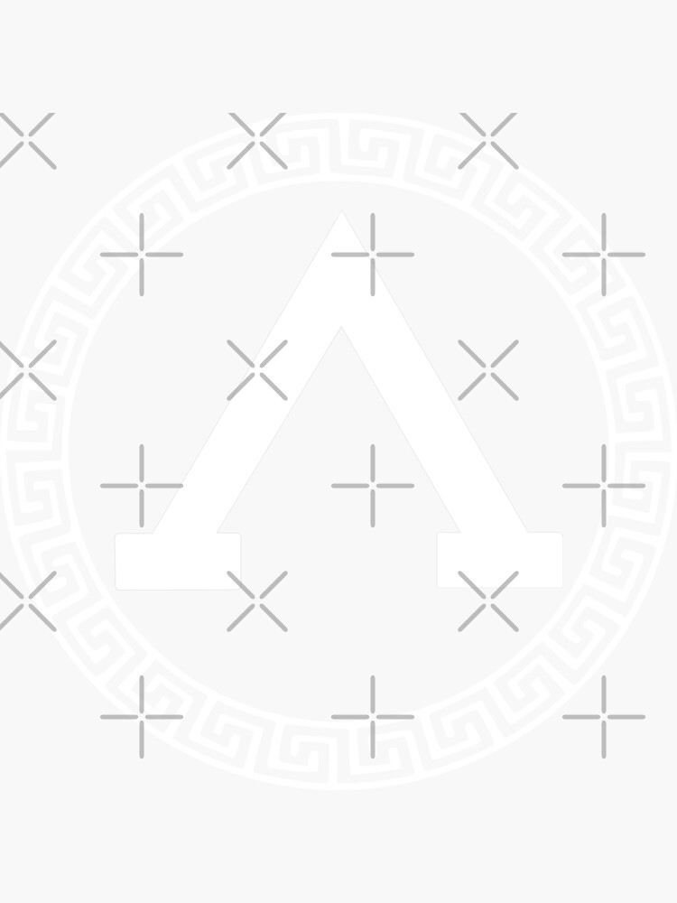 "Spartan Shield" Sticker for Sale by WarlordApparel | Redbubble