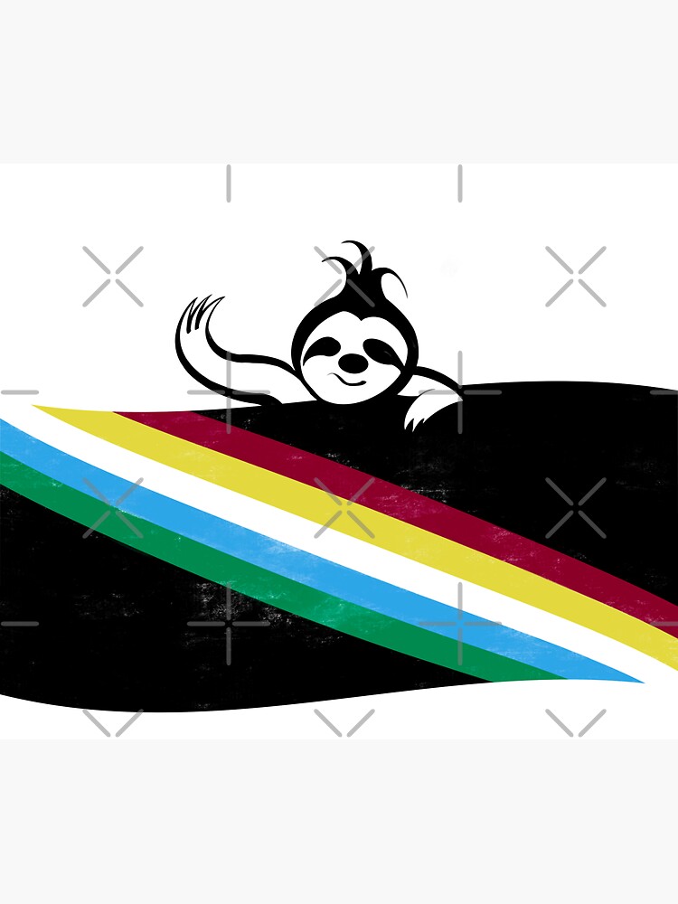 "Disability Pride Flag Sloth " Sticker for Sale by CripRevolution ...