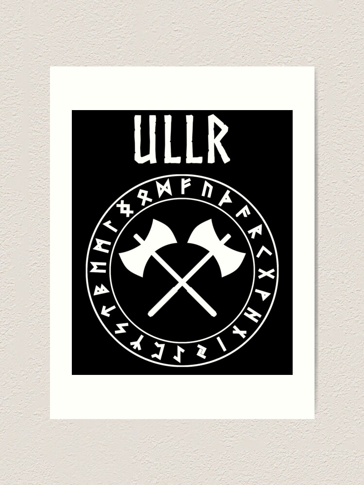 "Ullr Norse God" Art Print for Sale by WarlordApparel | Redbubble