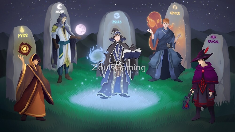 "Wizard Council of the Academy Zoulsgaming" by ZoulsGaming | Redbubble