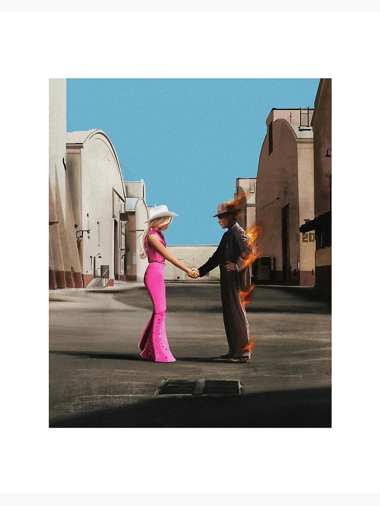 "barbenheimer" Art Board Print for Sale by lunapolaris | Redbubble