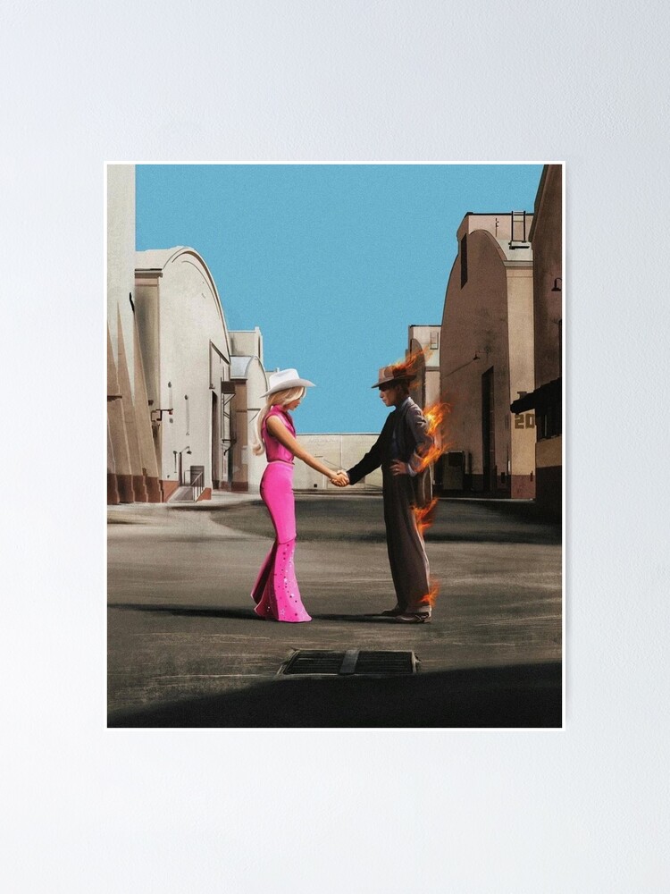 "barbenheimer" Poster for Sale by lunapolaris | Redbubble