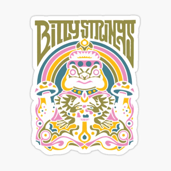 "Billy Strings Frog (1)" Sticker for Sale by SophiakElfleda | Redbubble