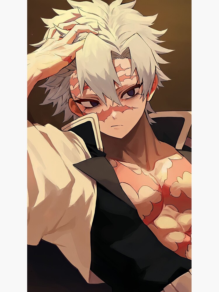 "Sanemi" Sticker for Sale by Sajiiii | Redbubble