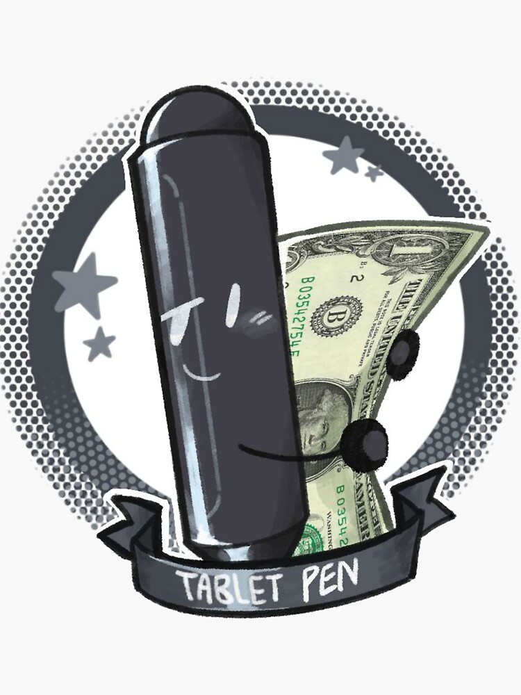"Tablet Pen Winner - The Daily Object Show" Sticker for Sale by ...