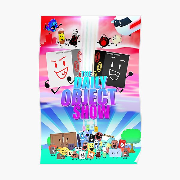 "The Daily Object Show - Full Poster II" Poster for Sale by ...