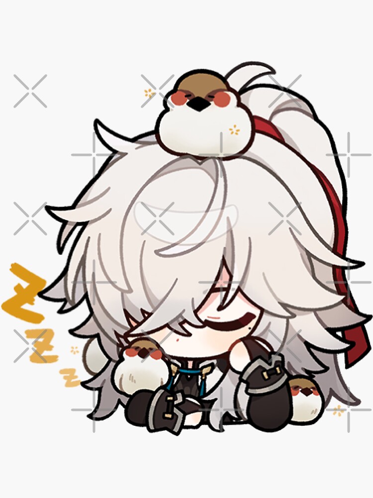 "Jing Yuan Bird- Honkai Star Rail Chibi" Sticker for Sale by mikichibi ...