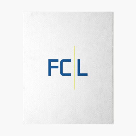 "OFFICIAL FCL LOGO" Art Board Print for Sale by sssyyx | Redbubble