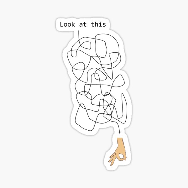 "Circle game" Sticker for Sale by anto79 | Redbubble