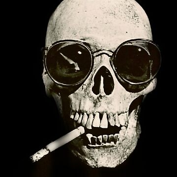 "Warren Zevon Smoking Skull Classic T-Shirt" Poster for Sale by ...