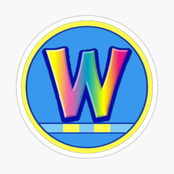 "Webkinz W Arte Fact Patch" Sticker for Sale by themmrib | Redbubble
