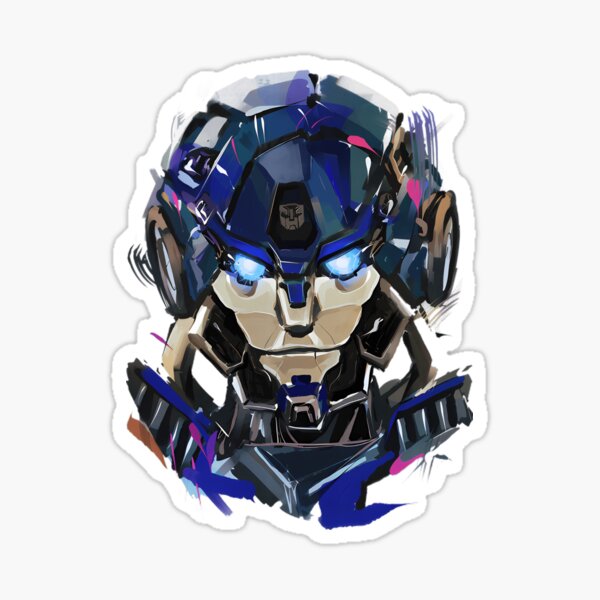 "mirage transformers rise of the beasts" Sticker for Sale by ChicClay ...