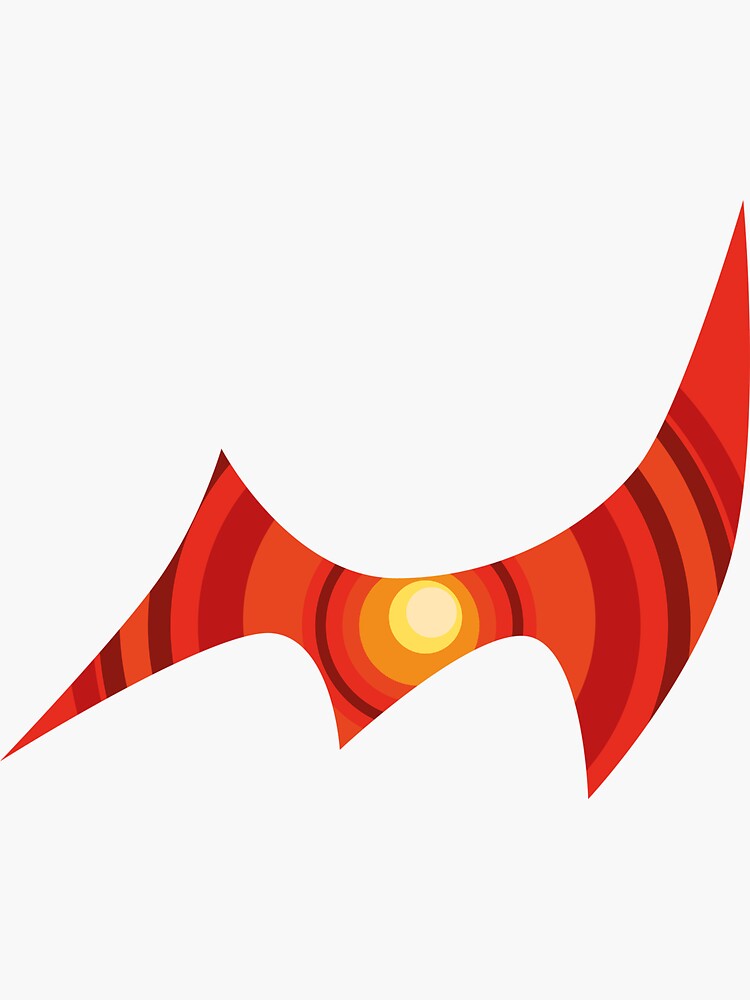 "Monokuma Eye" Sticker for Sale by galaxydaydreams | Redbubble