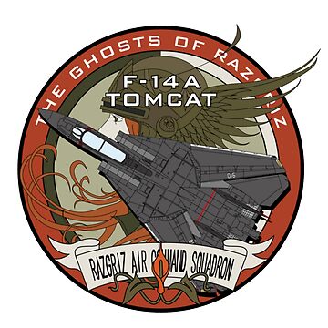 "Ace Combat F-14A Tomcat Razgriz Squadron" Sticker for Sale by YogaGear ...