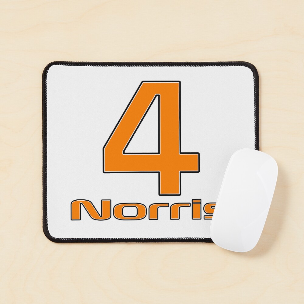 "Lando Norris Number 4" Sticker for Sale by BradF1Posters | Redbubble