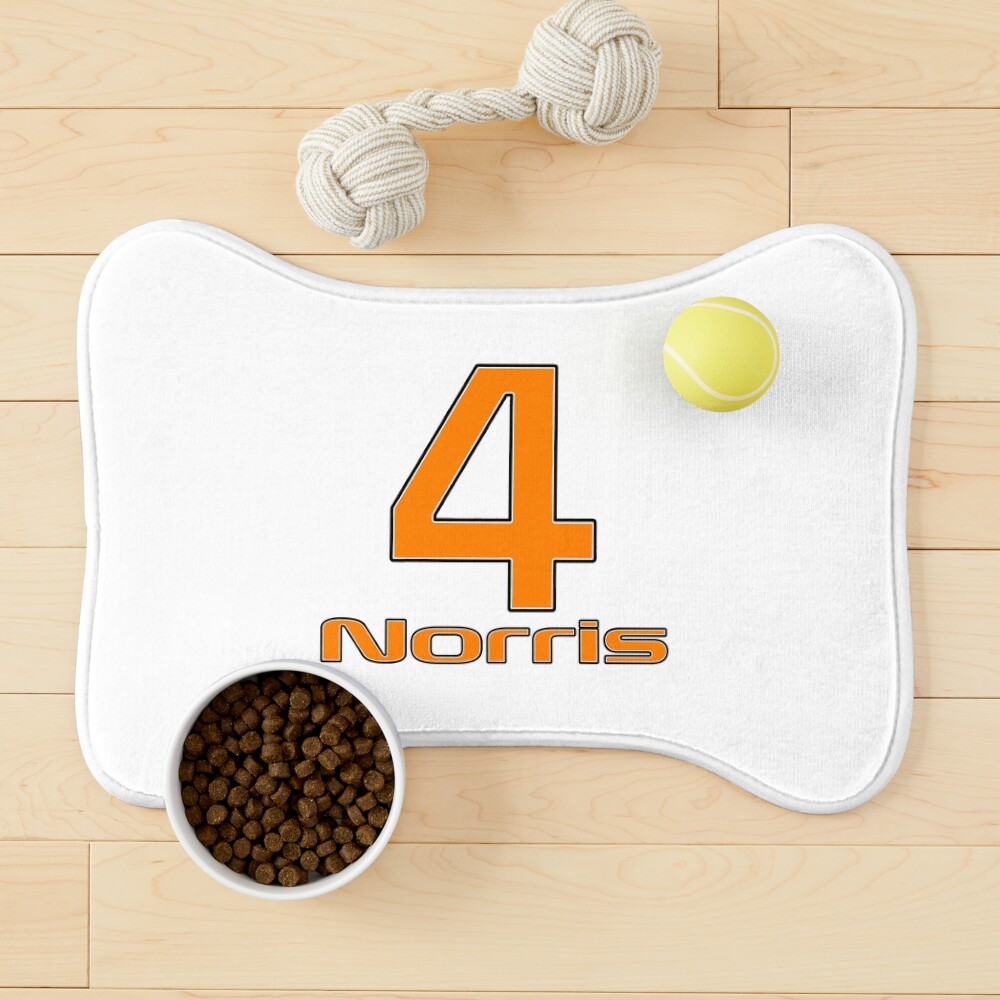 "Lando Norris Number 4" Sticker for Sale by BradF1Posters | Redbubble