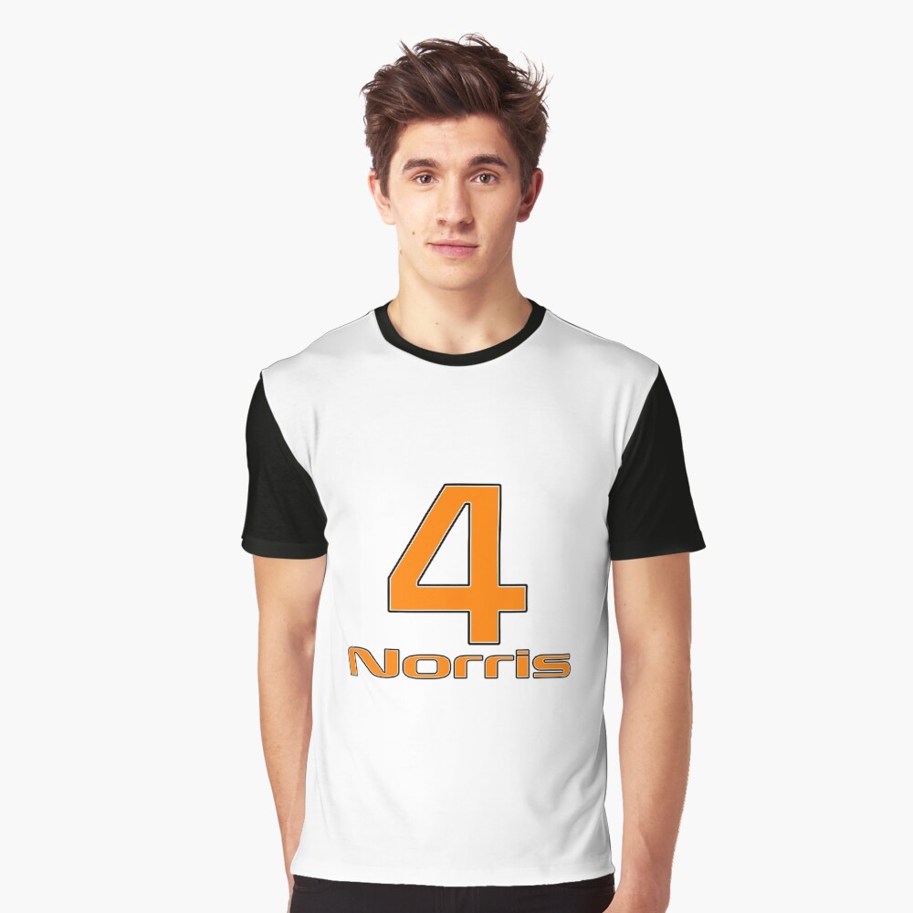 "Lando Norris Number 4" Sticker for Sale by BradF1Posters | Redbubble