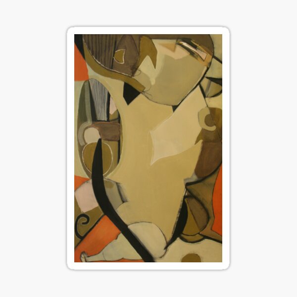 "LADAR ABSTRACT" Sticker for Sale by claireartist | Redbubble
